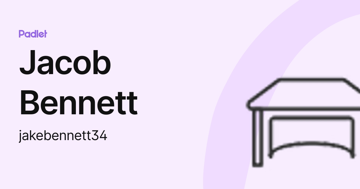 Jacob Bennett (jakebennett34) profile | Padlet