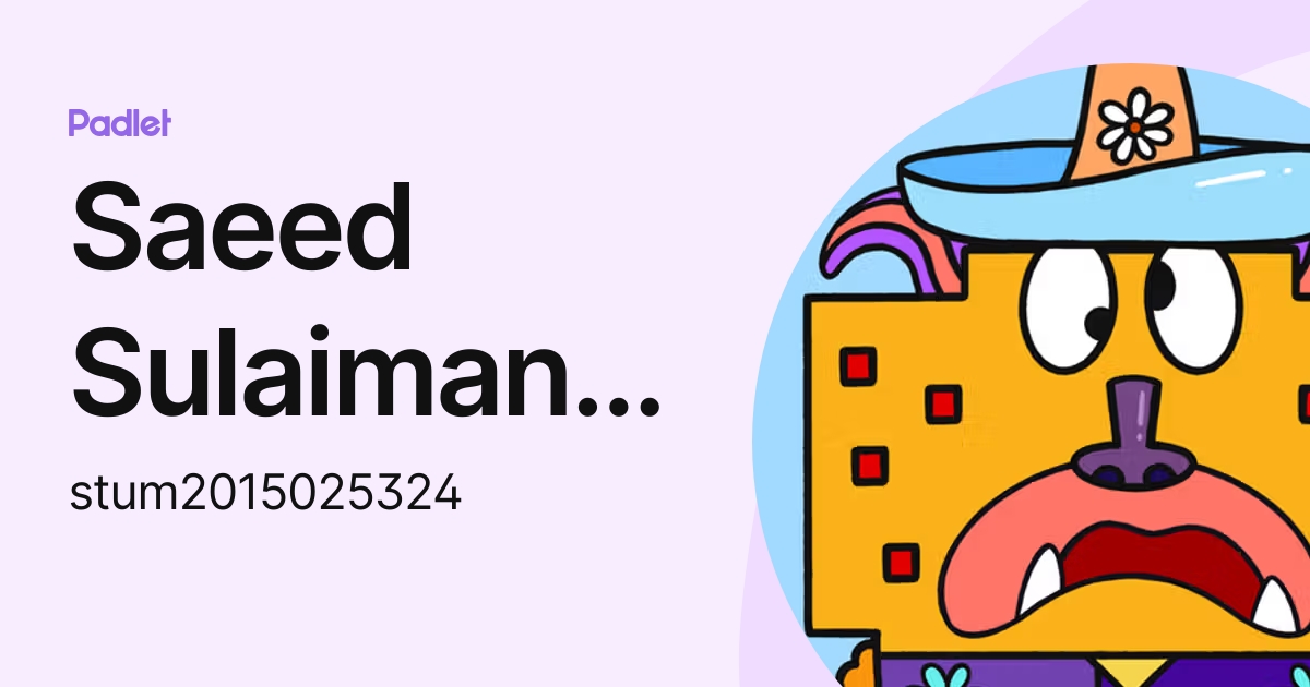 Saeed Sulaiman Rashed Sulaiman Alsereidi (stum2015025324) profile | Padlet