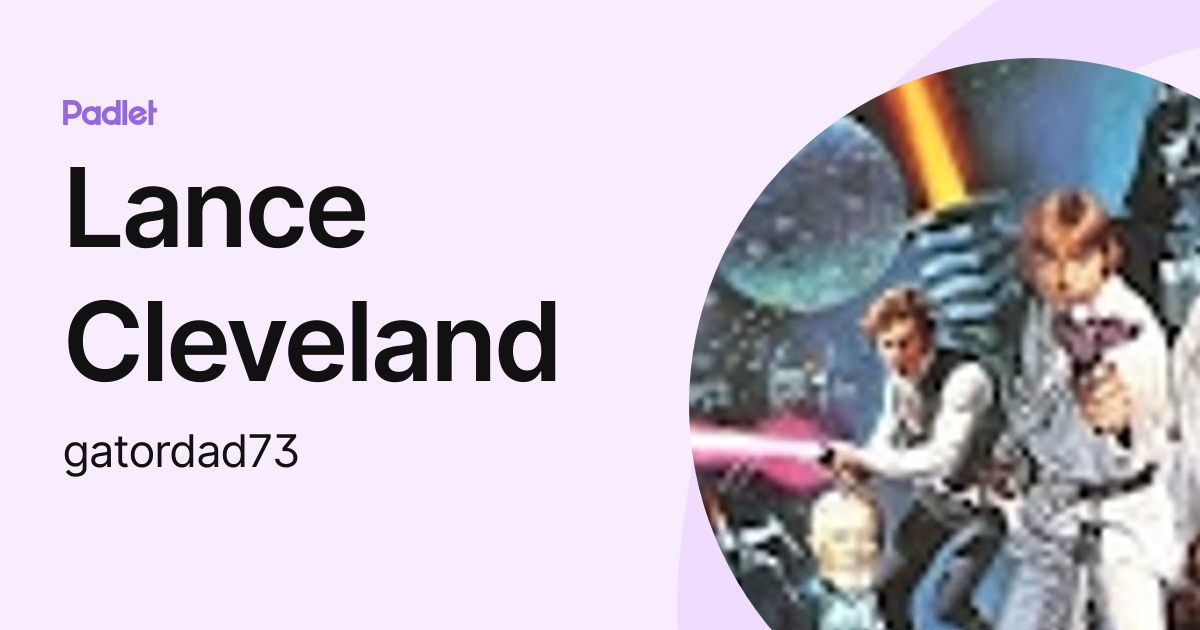 Lance Cleveland (gatordad73) profile | Padlet