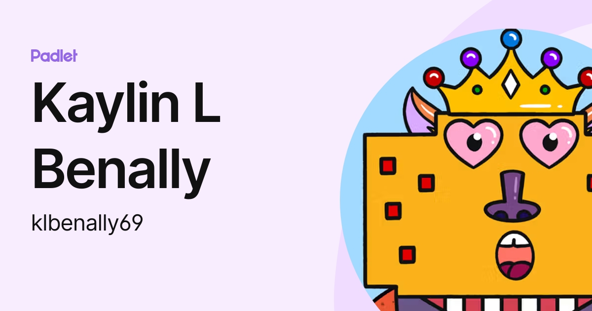 Kaylin L Benally (klbenally69) profile | Padlet