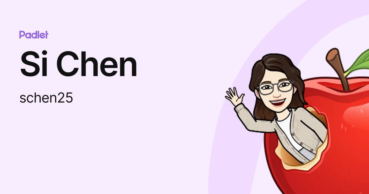 Si Chen (schen25) profile | Padlet
