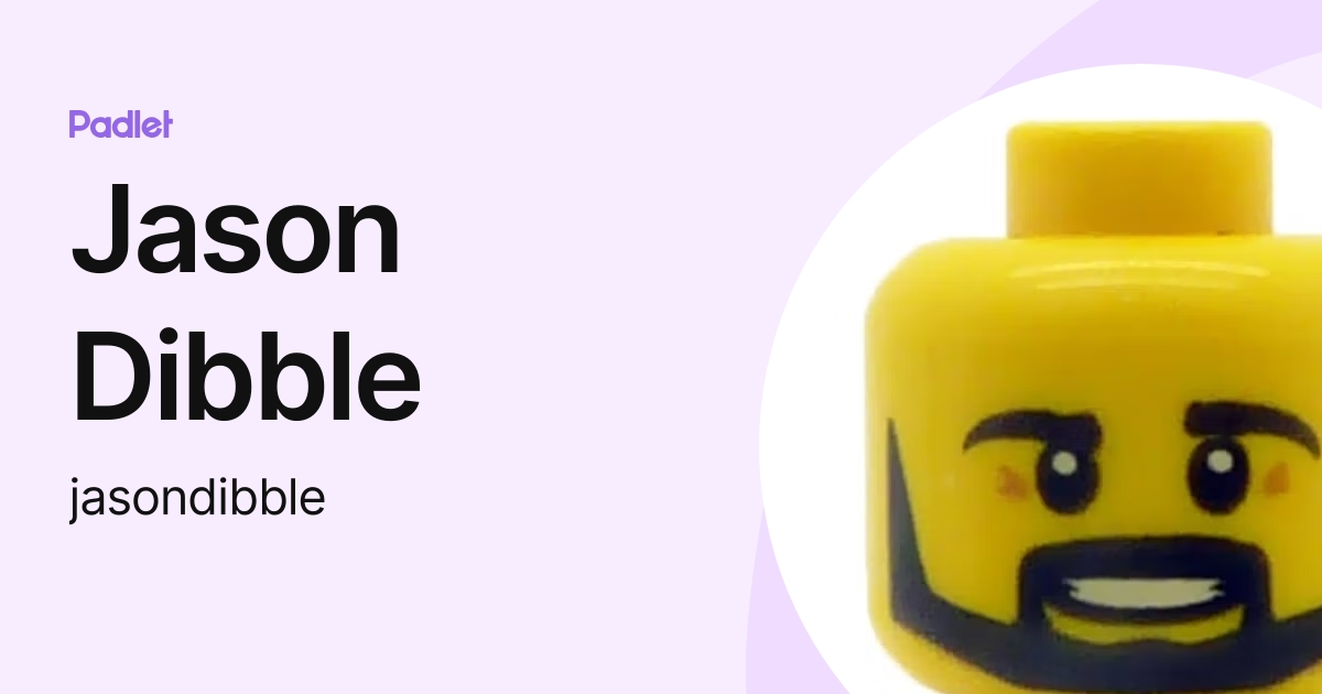 Jason Dibble (jasondibble) profile | Padlet
