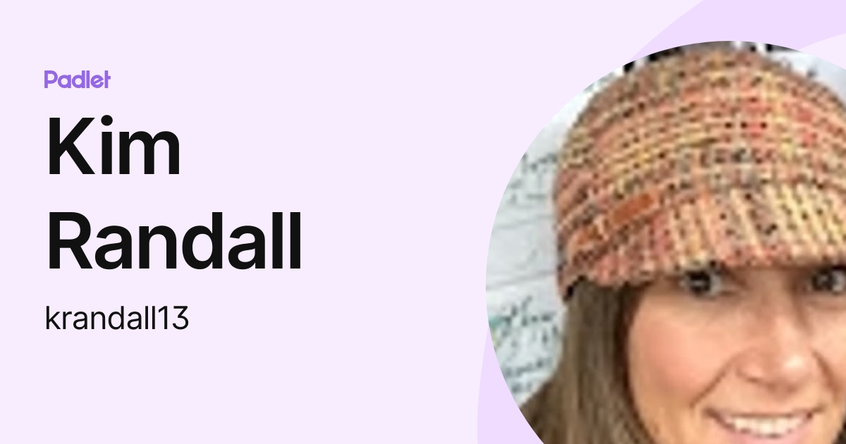 Kim Randall (krandall13) profile | Padlet