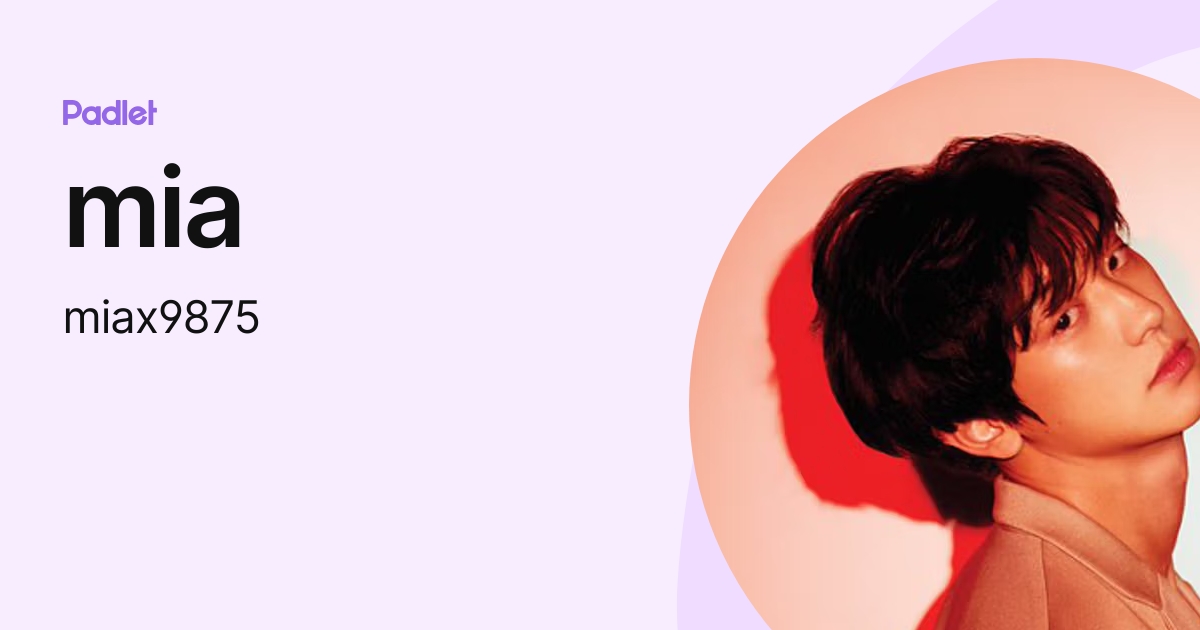 mia (miax9875) profile | Padlet