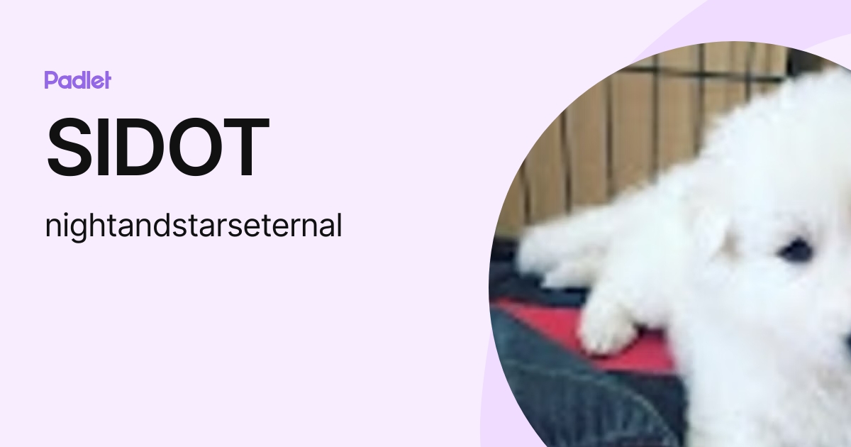 SIDOT (nightandstarseternal) profile | Padlet