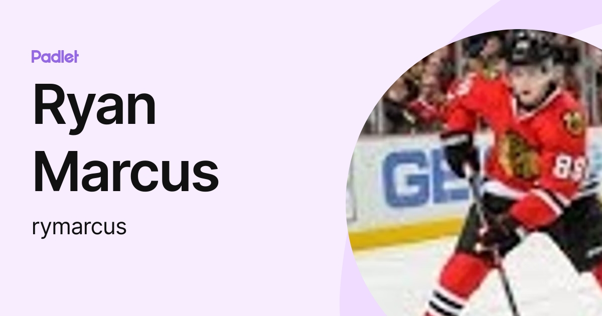 Ryan Marcus (rymarcus) profile | Padlet