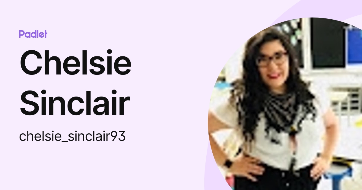 Chelsie Sinclair (chelsie_sinclair93) profile | Padlet