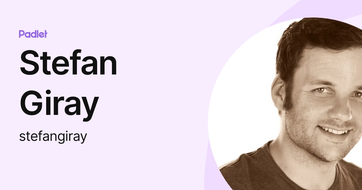 Stefan Giray (sgiray) profile | Padlet