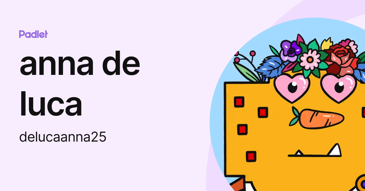 anna de luca (delucaanna25) profile | Padlet