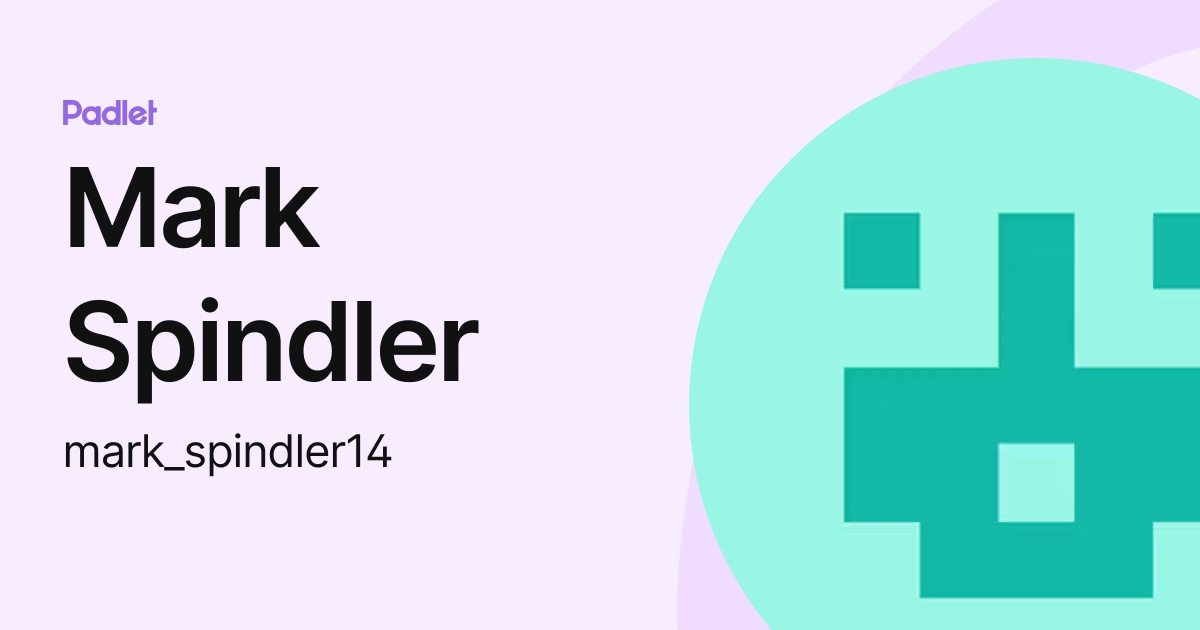 Mark Spindler (mark_spindler14) profile | Padlet