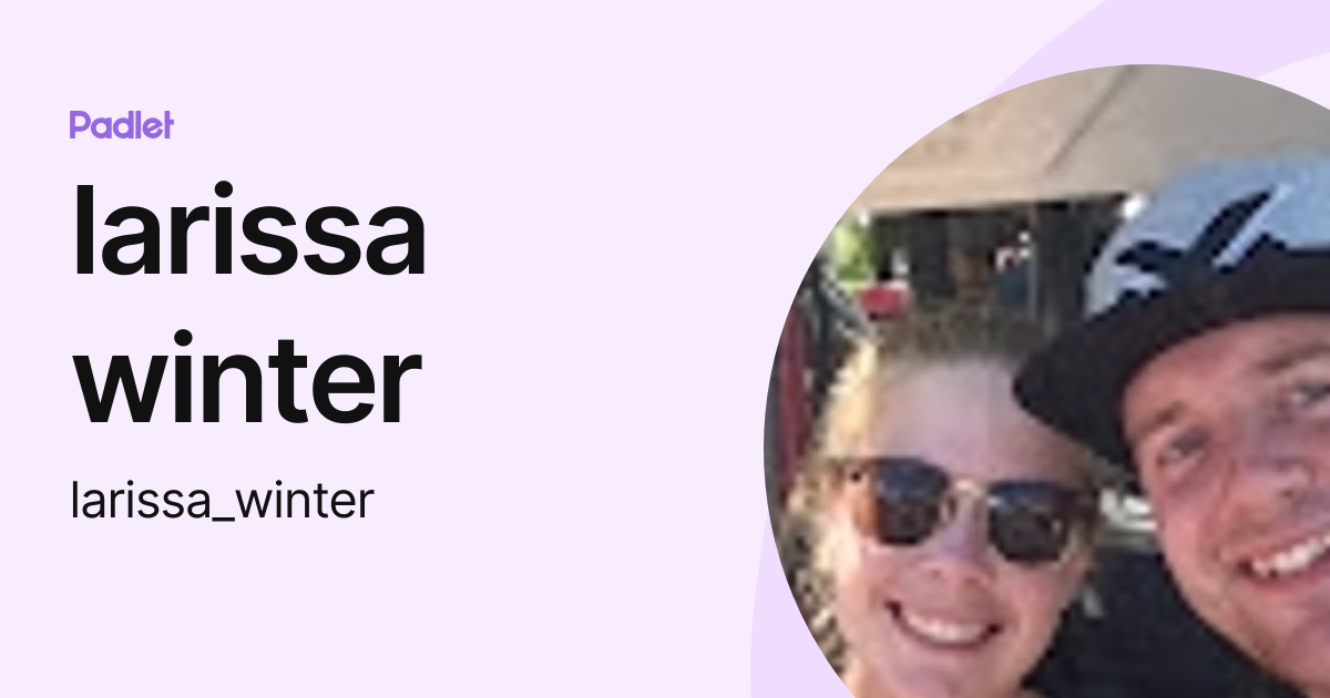 larissa winter (larissa_winter) profile | Padlet