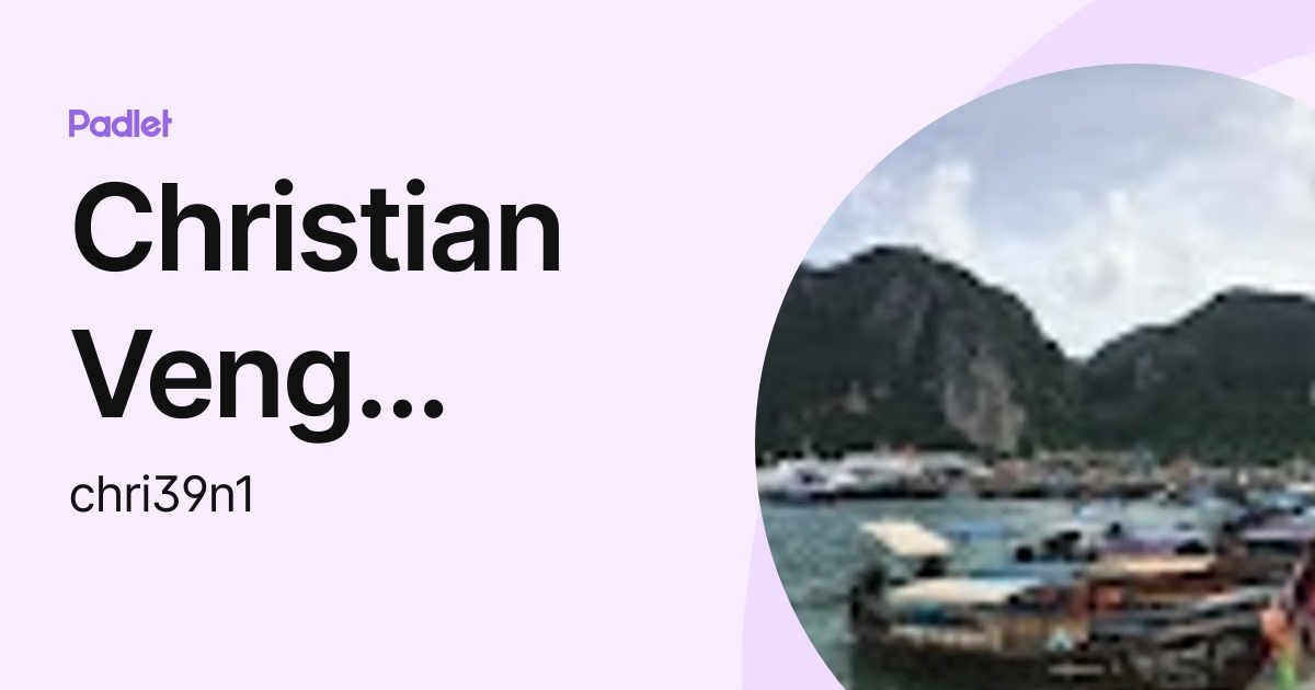 Christian Veng Espersen (chri39n1) profile | Padlet