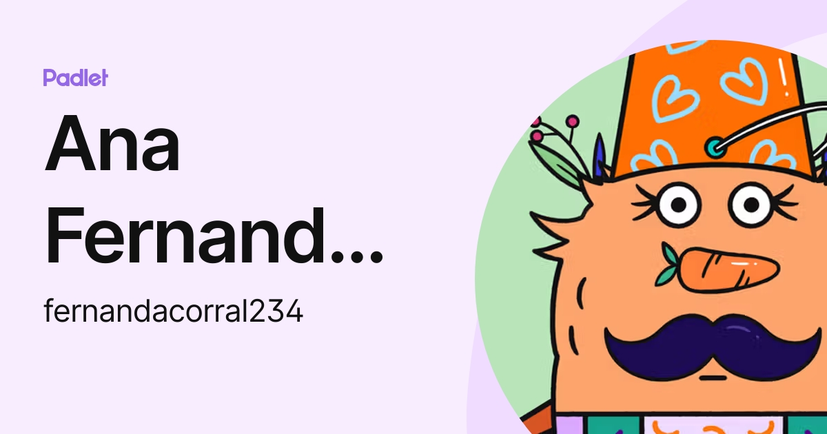 Ana Fernanda Corral Rodriguez (fernandacorral234) profile | Padlet