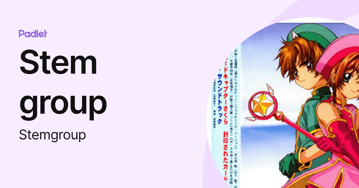 Stem group (Stemgroup) profile | Padlet