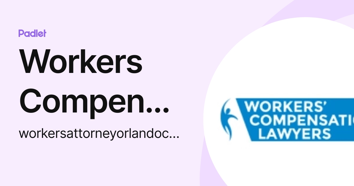 Workers Compensation Attorney Orlando ...
