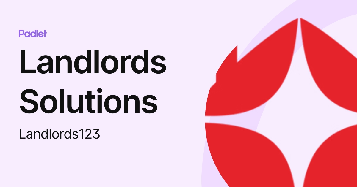 Landlords Solutions (Landlords123) profile | Padlet