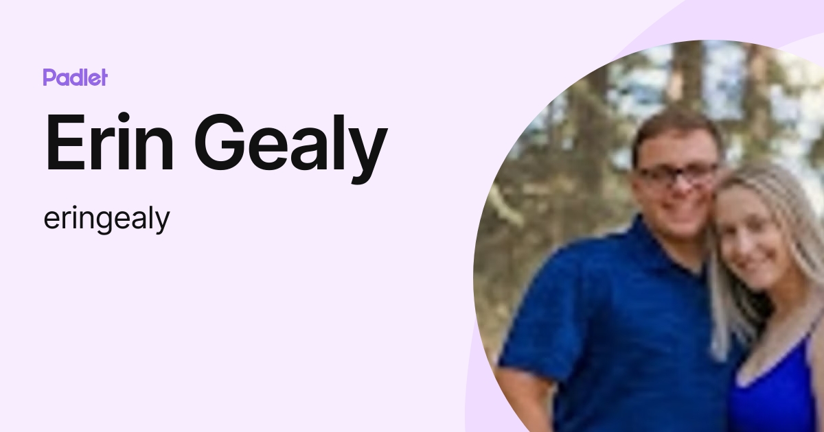 Erin Gealy (eringealy) profile | Padlet