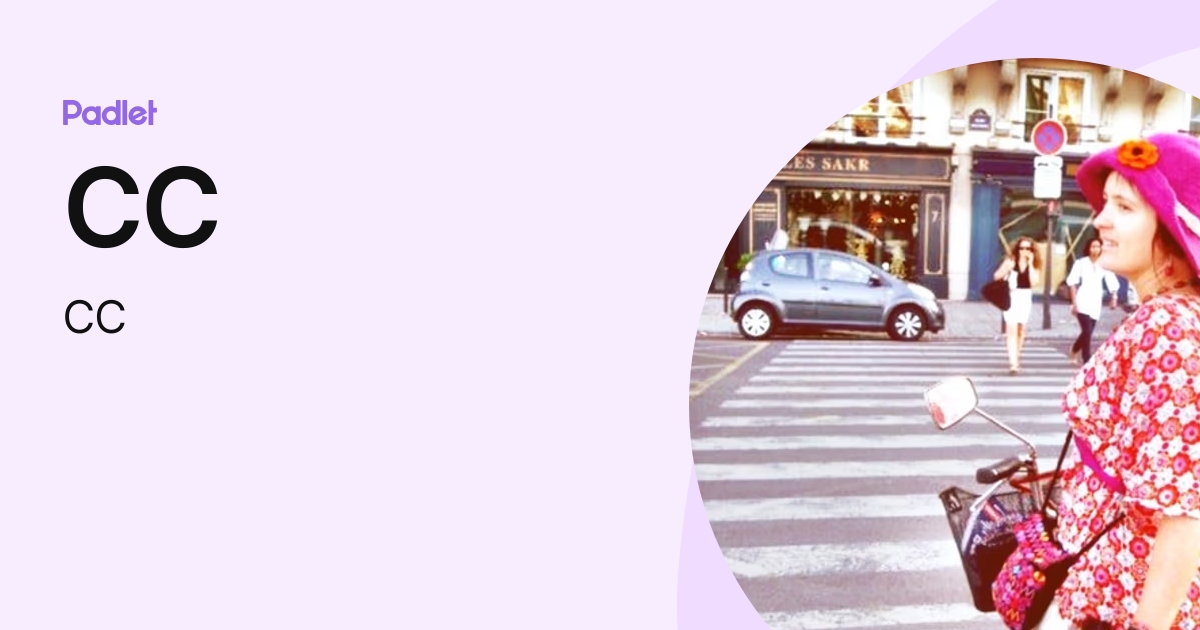 CC (CC) profile | Padlet