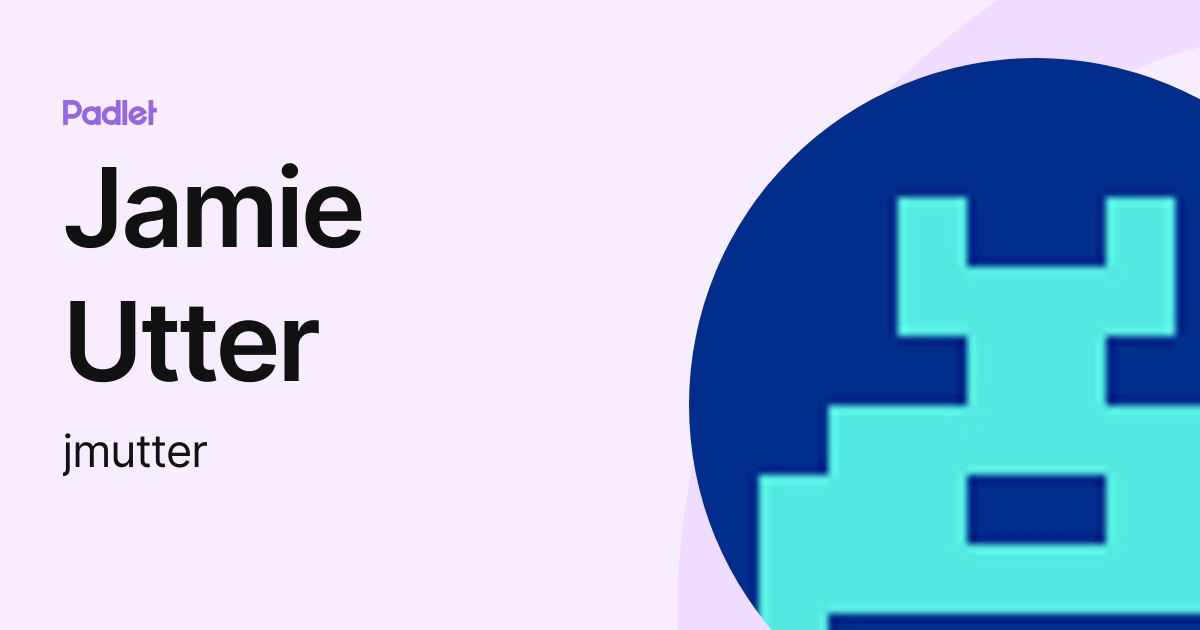 Jamie Utter (jmutter) profile | Padlet