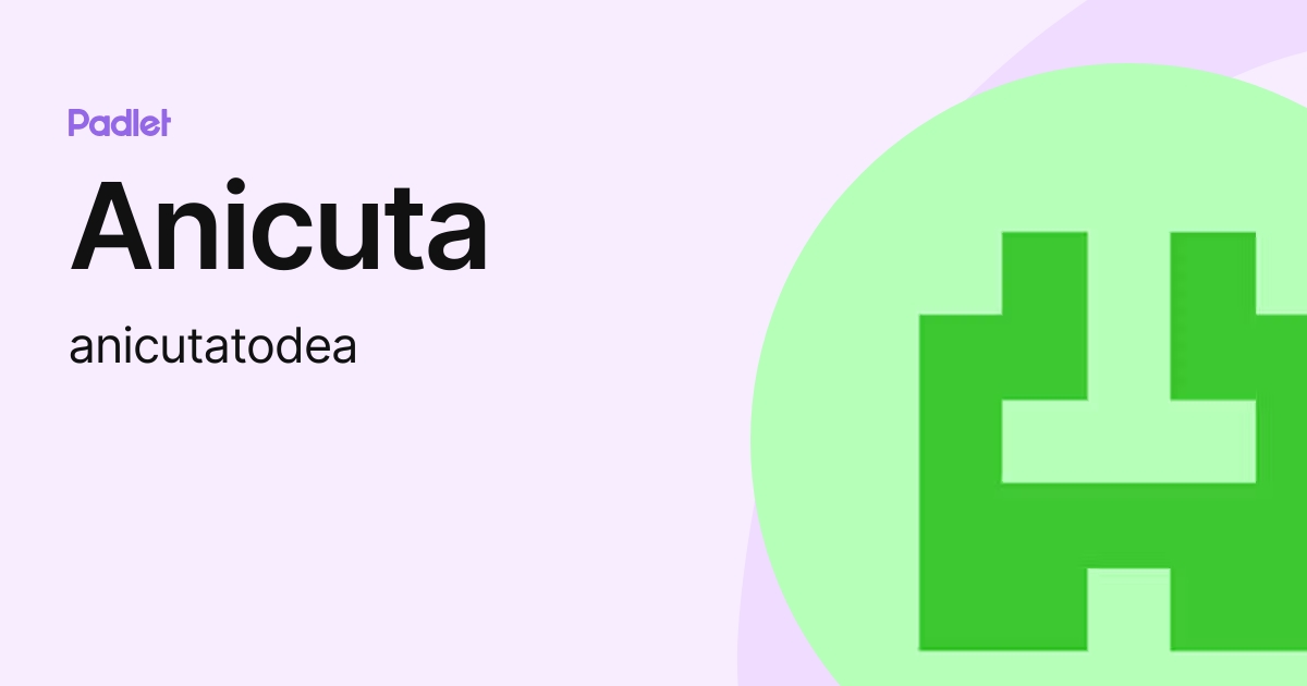 Anicuta (anicutatodea) profile | Padlet