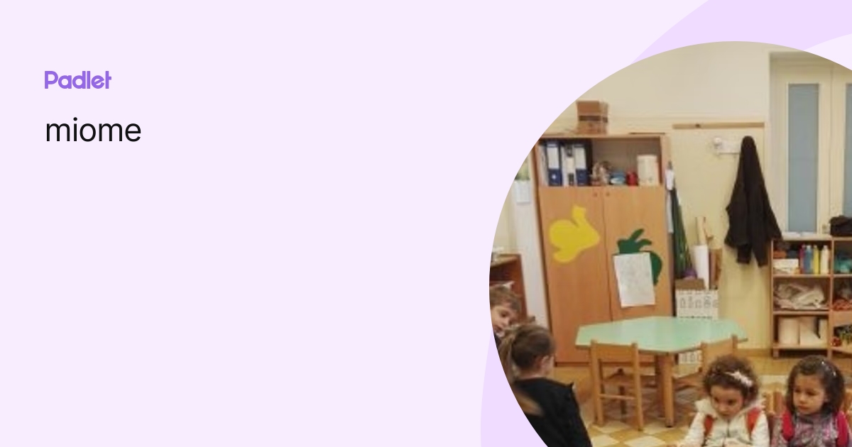 Miome Profile Padlet
