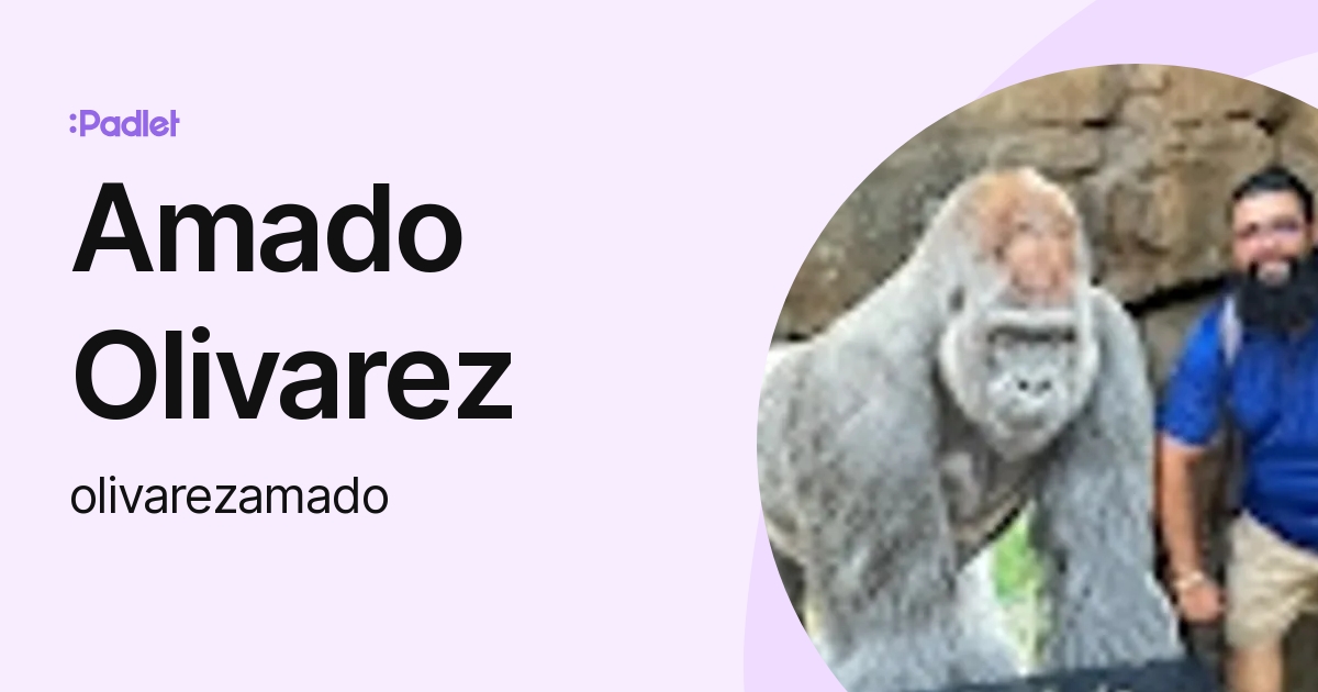 Amado Olivarez (olivarezamado) profile | Padlet Amado Olivarez (olivarezamado) profile | Padlet