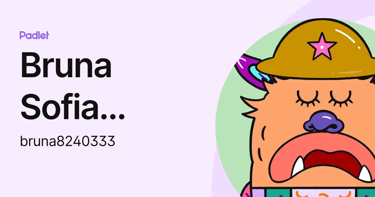 Bruna Sofia Soares Correia (bruna8240333) profile | Padlet