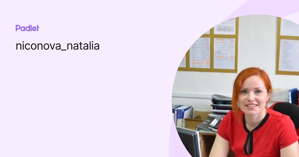 niconova_natalia profile | Padlet