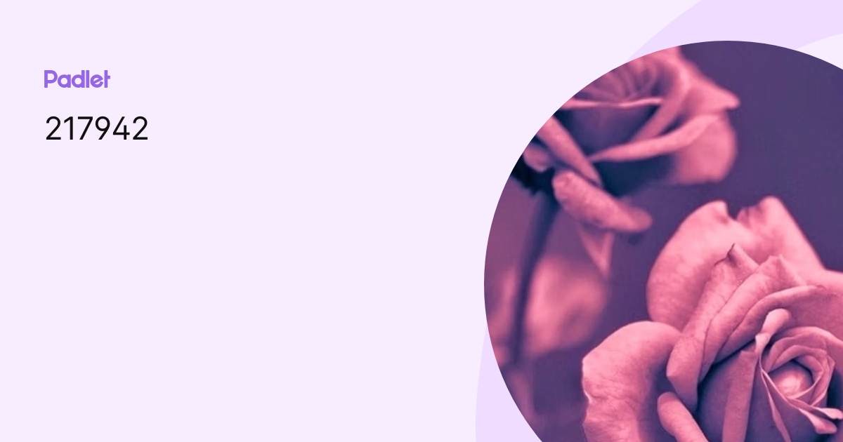 217942 Profile Padlet