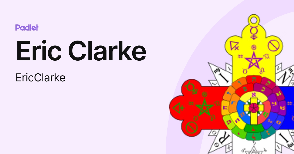 Eric Clarke (EricClarke) profile | Padlet
