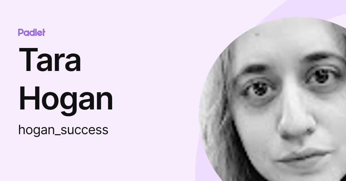 Tara Hogan (hogan_success) profile | Padlet