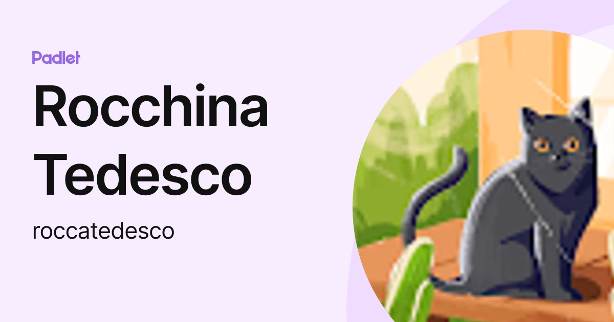 Rocchina Tedesco (roccatedesco) profile | Padlet