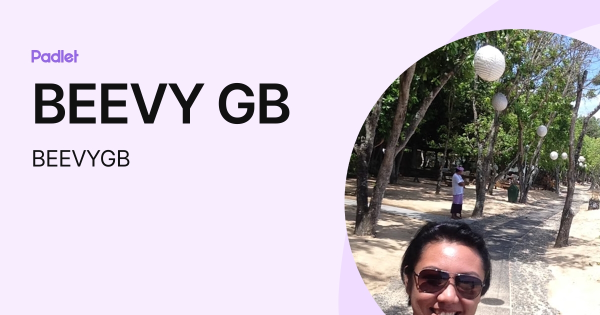 BEEVY GB (BEEVYGB) profile | Padlet