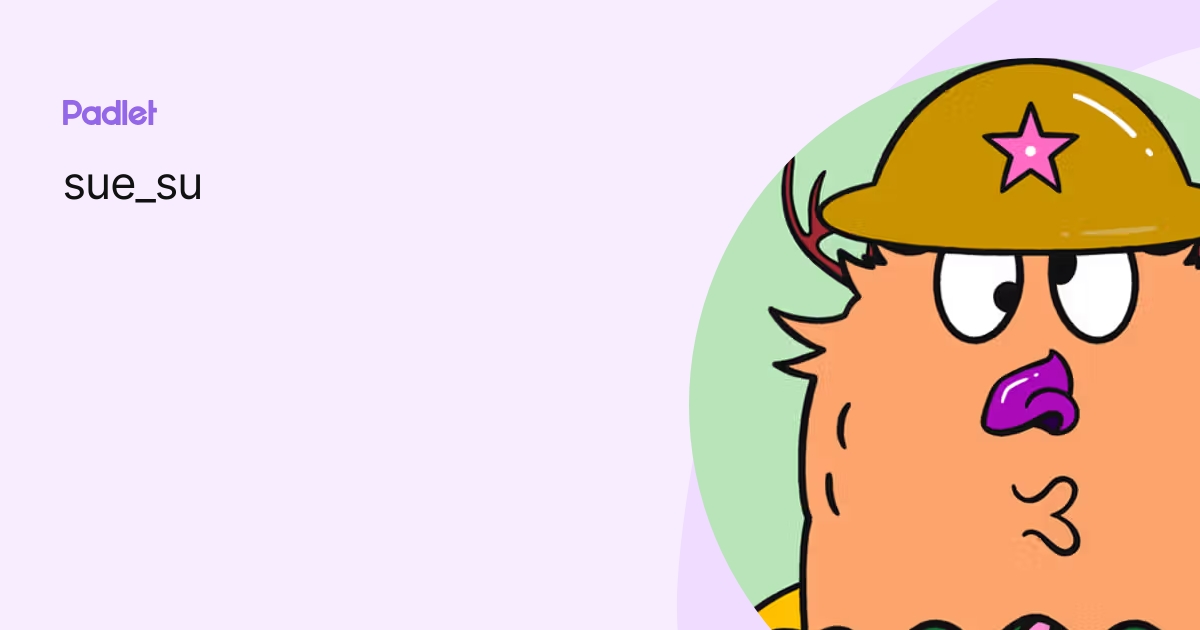 sue_su profile | Padlet
