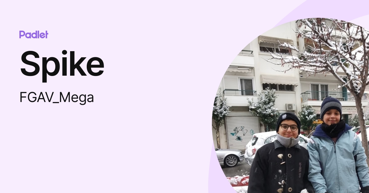 Spike (FGAV_Mega) profile | Padlet