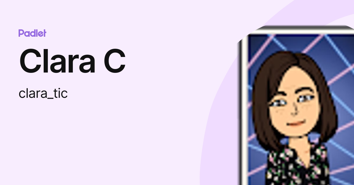 Clara C (clara_tic) profile | Padlet