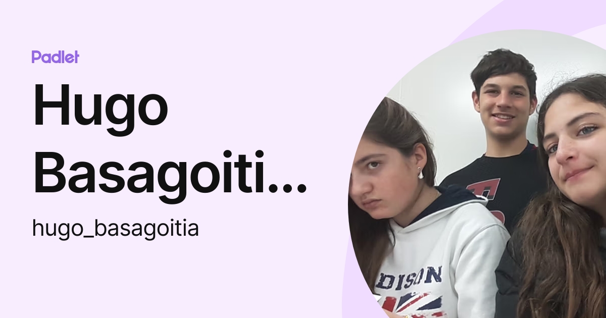 Hugo Basagoitia Saguillo (hugo_basagoitia) profile | Padlet