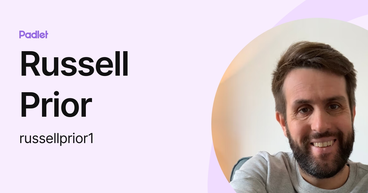 Russell Prior (ac6956) profile | Padlet