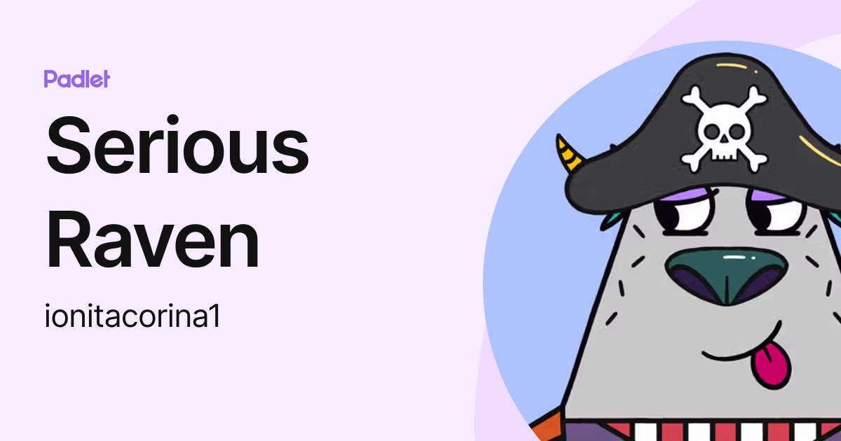 Serious Raven (ionitacorina1) profile | Padlet