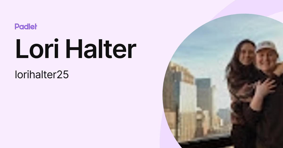 Lori Halter (lorihalter25) profile | Padlet