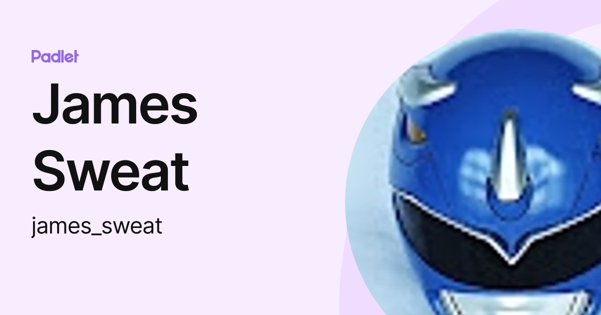 James Sweat (james_sweat) profile | Padlet