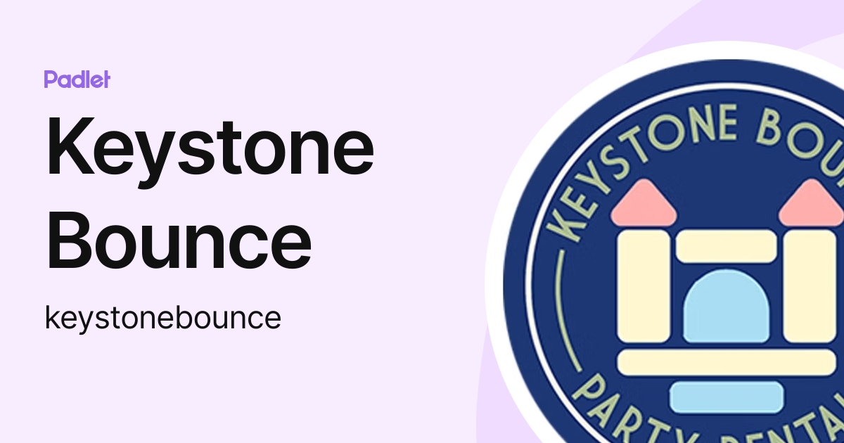 Keystone Bounce (keystonebounce) profile | Padlet