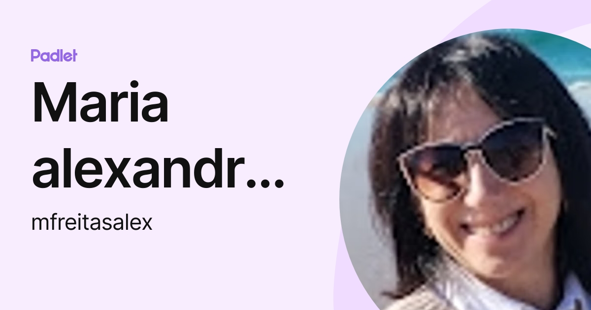 Maria alexandra ribeiro freitas alexandra freitas (mfreitasalex ...