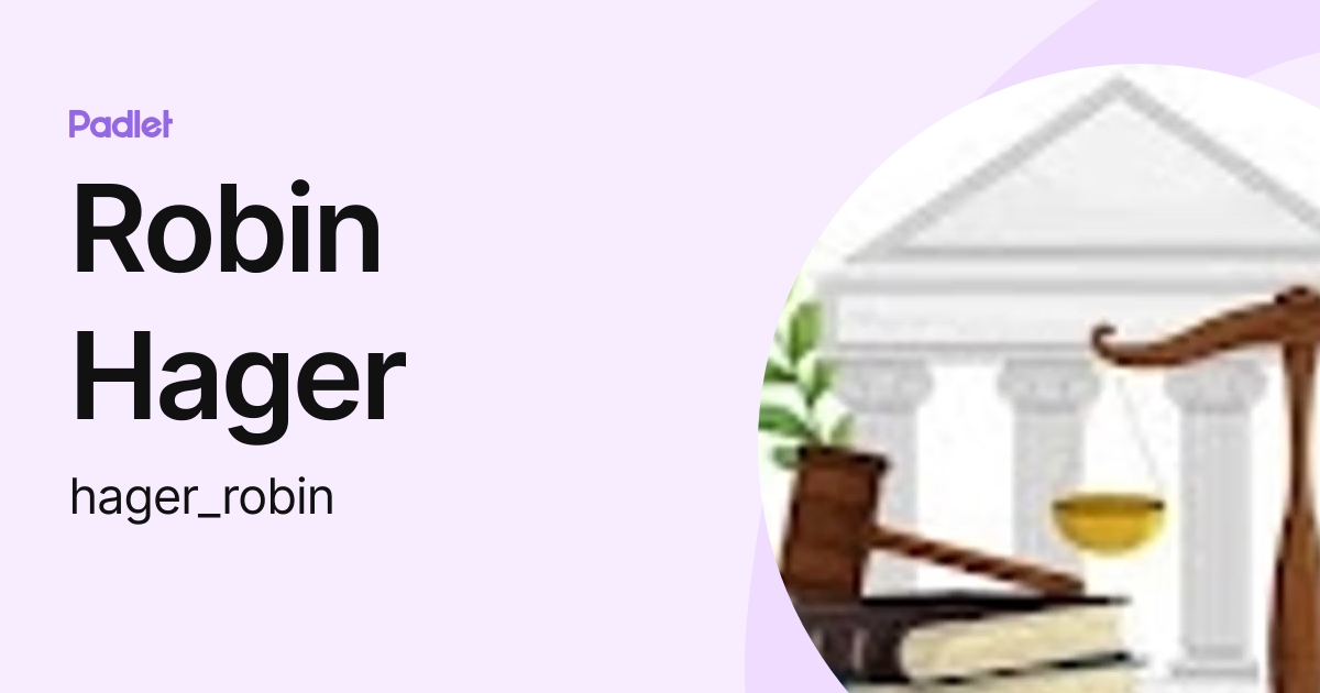 Robin Hager (hager_robin) profile | Padlet