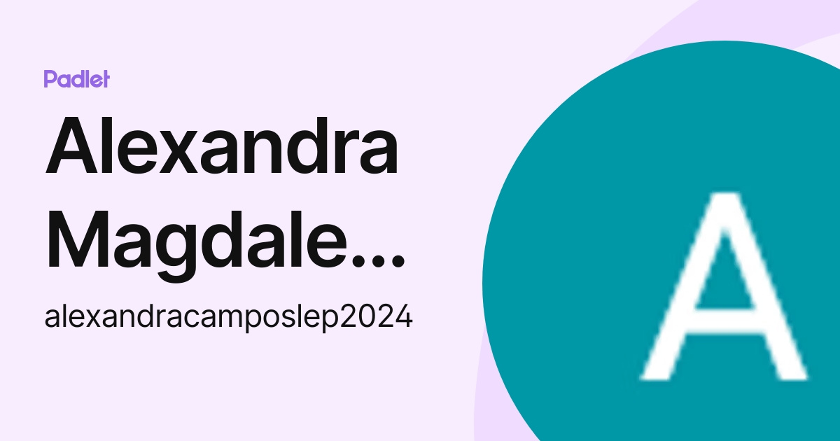 Alexandra Magdalena Campos Cordero (alexandracamposlep2024) profile ...