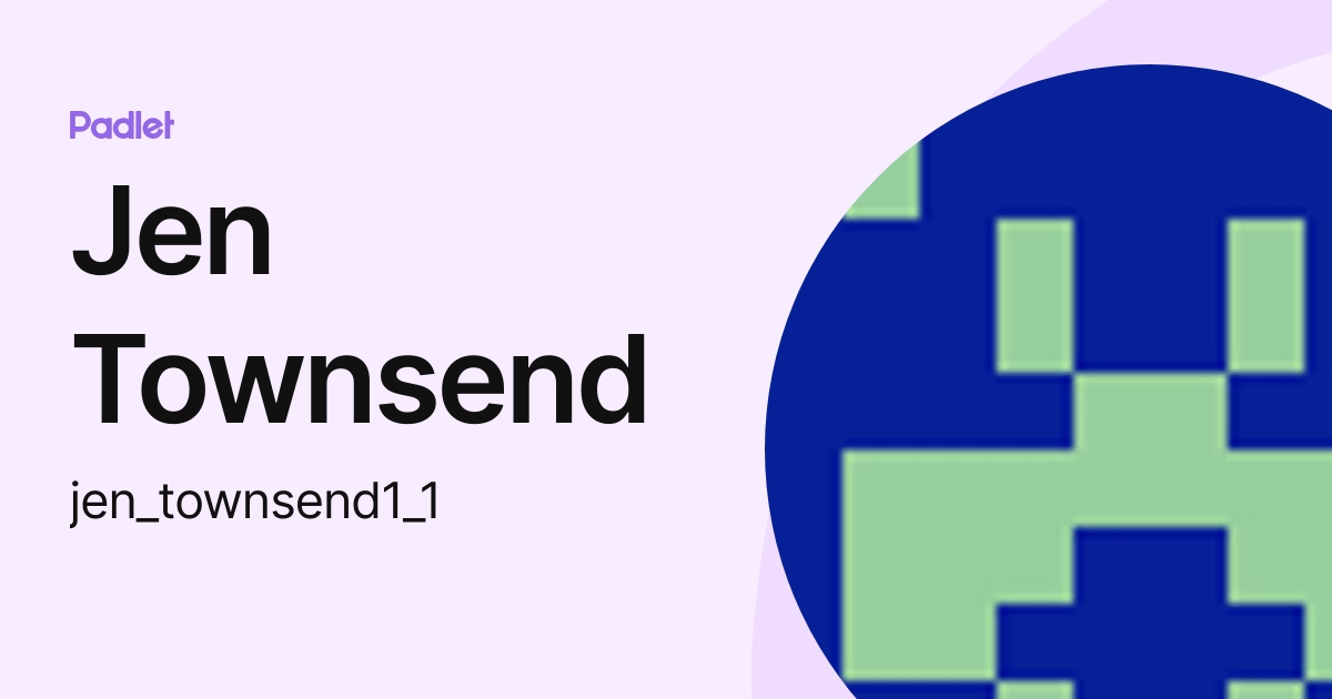 Jen Townsend (jen_townsend) profile | Padlet