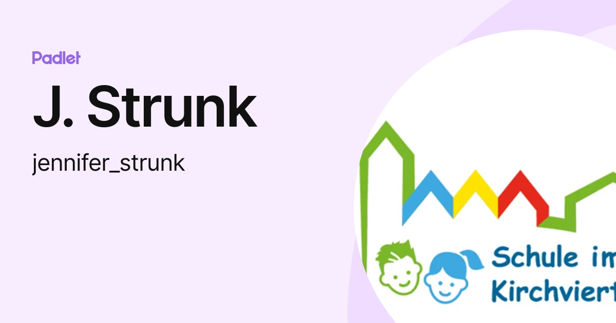 J. Strunk (jennifer_strunk) profile | Padlet