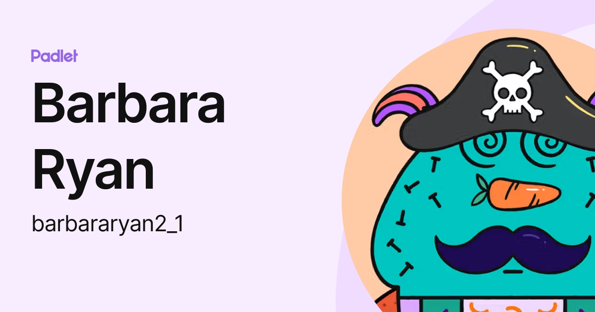 Barbara Ryan (barbararyan2_1) profile | Padlet
