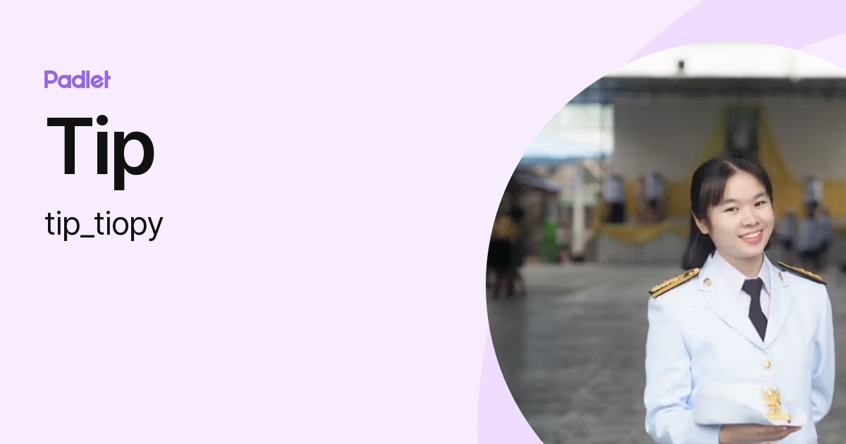 Tip (tip_tiopy) profile | Padlet