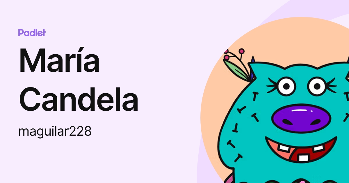María Candela (maguilar228) profile | Padlet